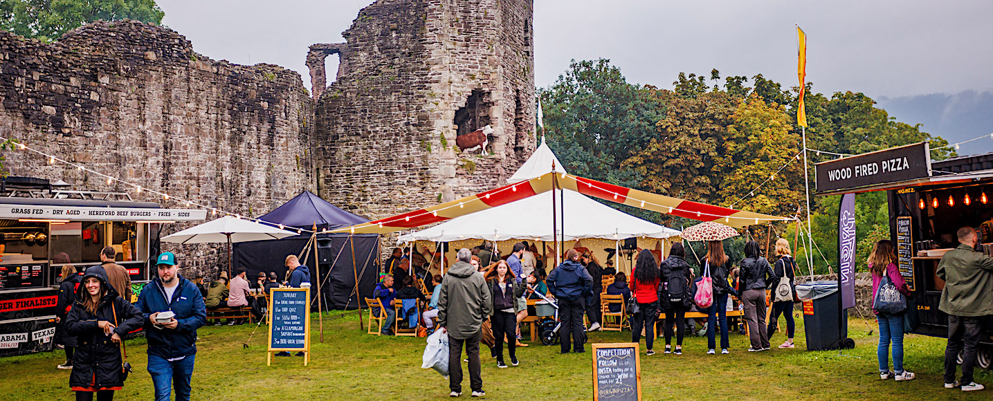 Reach your target audience through us - Abergavenny Food Festival