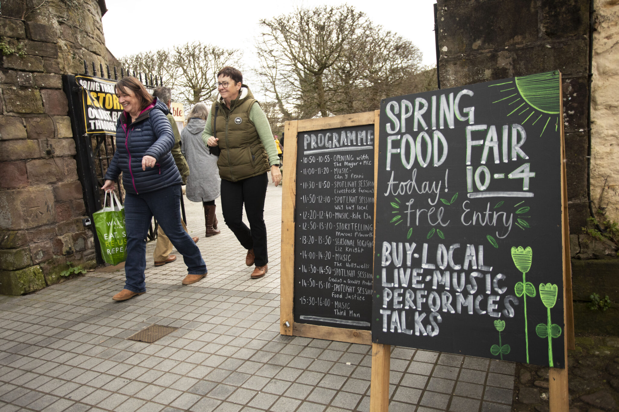 Spring Food Fair - a day in photos - Abergavenny Food Festival